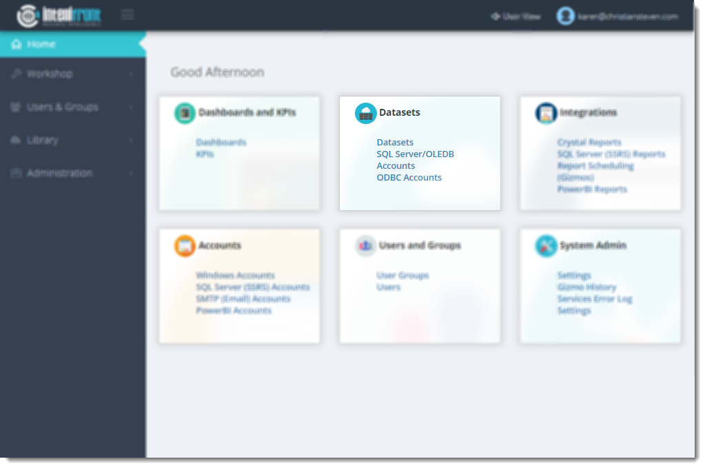 How Do I Setup A Sql Serveroledb Account In Intellifront Bi 1556